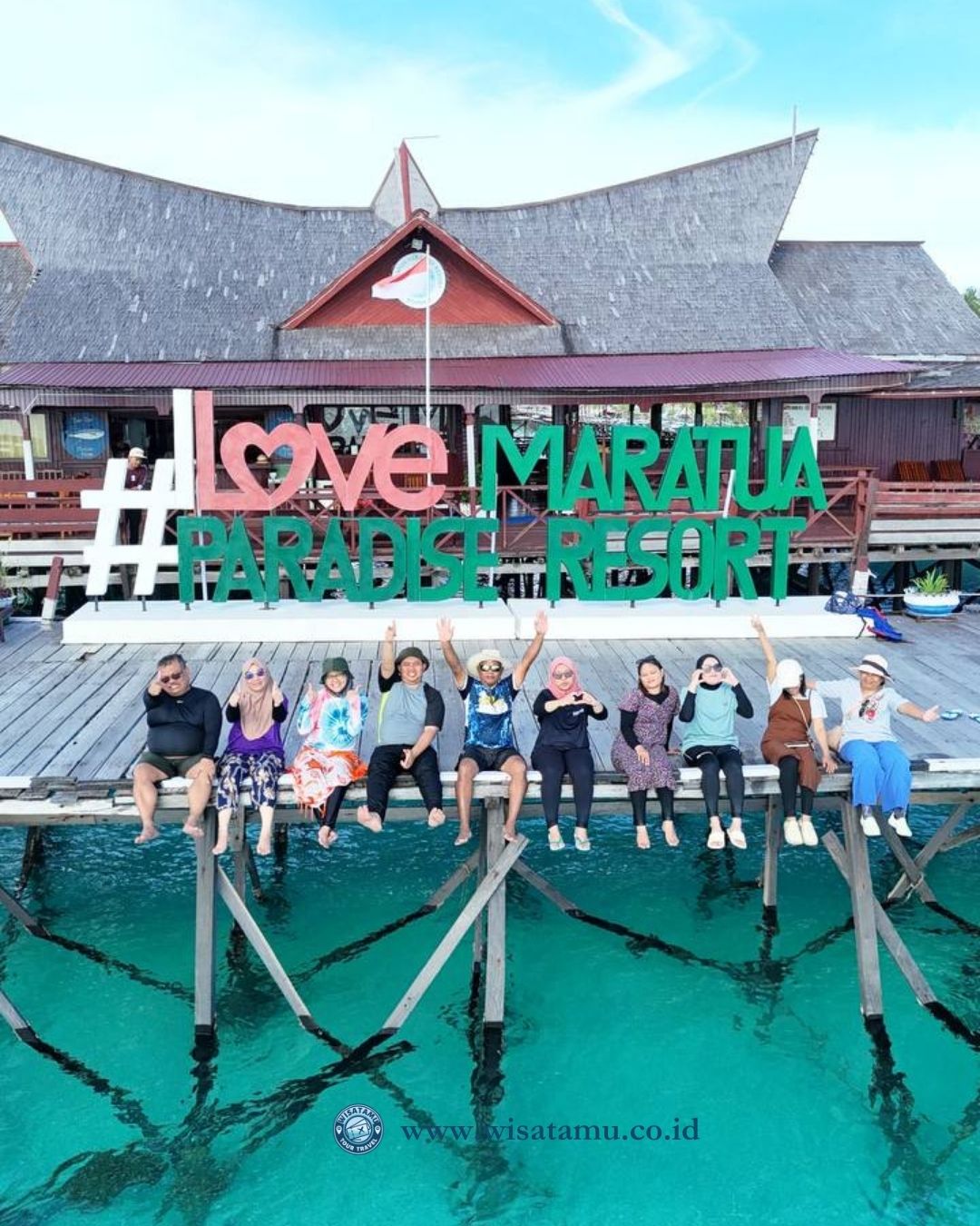 Paket Wisata Pulau Maratua - WisataMu Tour Travel